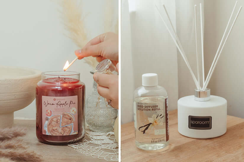 Candles vs. Reed Diffusers: Choosing Home Fragrance | Sparoom