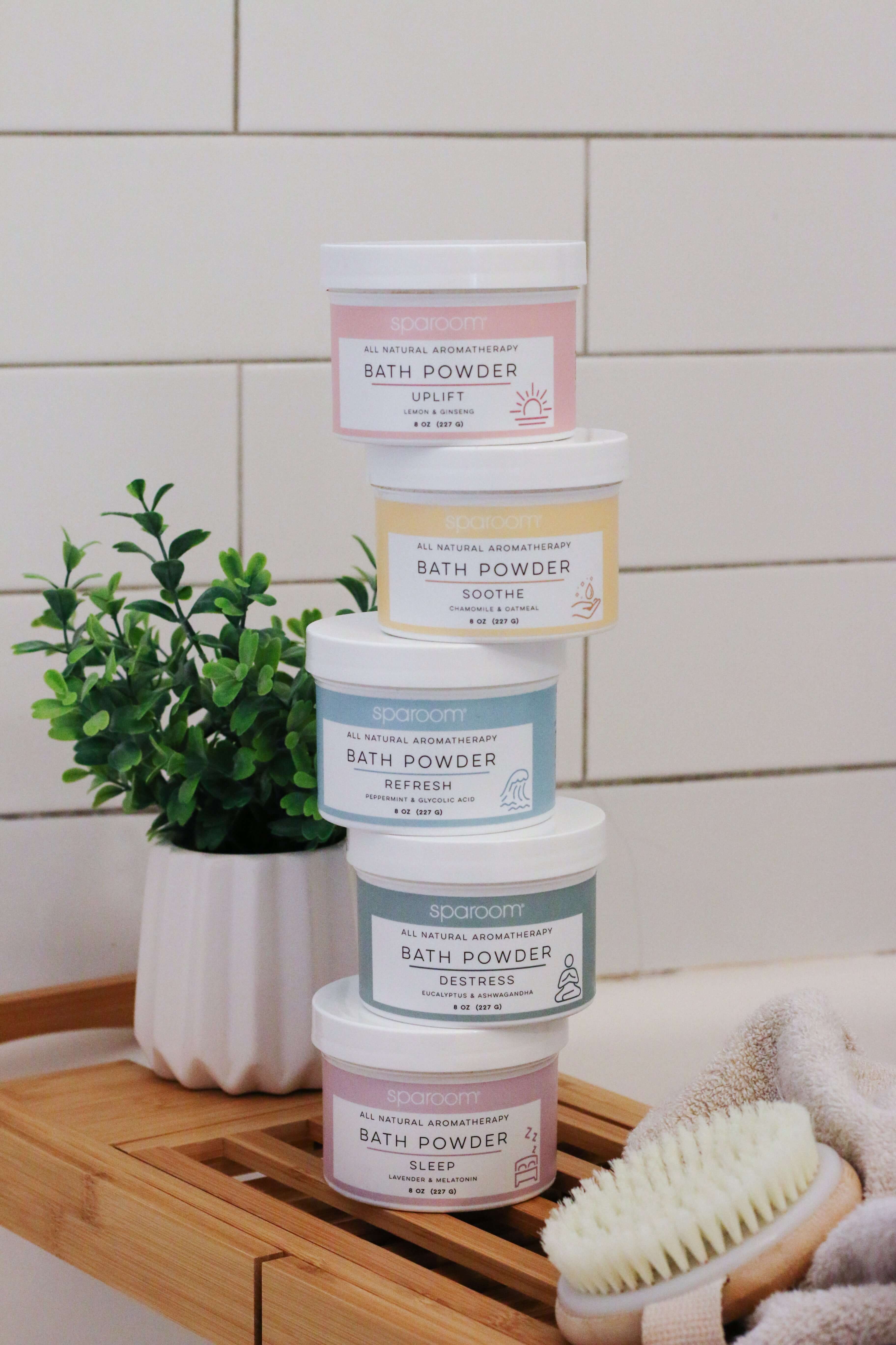 Bath Powders for Sleep, Refreshing & Destressing | sparoom | Sparoom