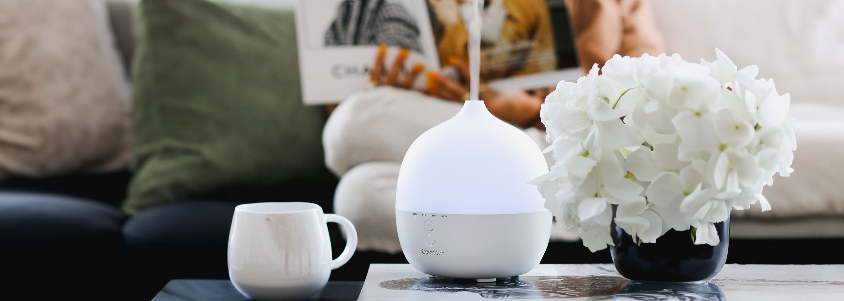 Essential Oil Diffusers | sparoom Aromatherapy Diffusers